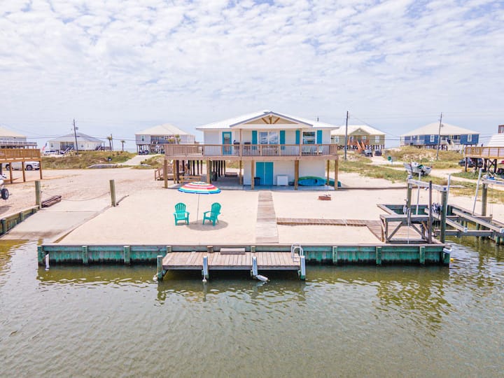 Waterfront! Gulf Views, Beach Access! - Dauphin Island, AL