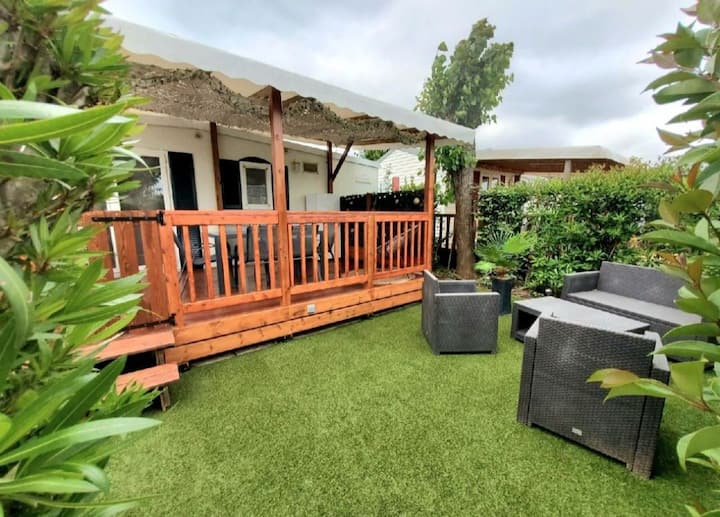 Mobil-home - 4/6 Pers - Clim - Piscine - St Aigulf - Puget-sur-Argens