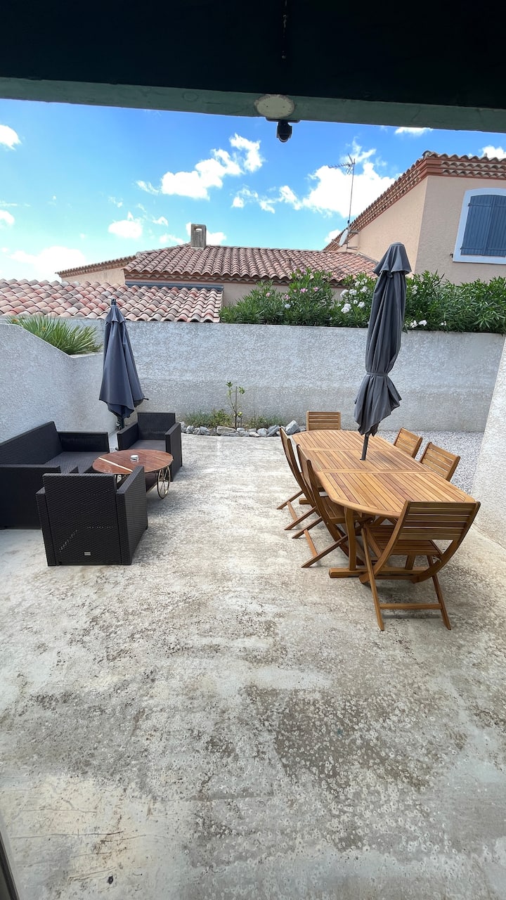 Villa Familiale Climatisée, Proche Plage & Lacs - Port-la-Nouvelle