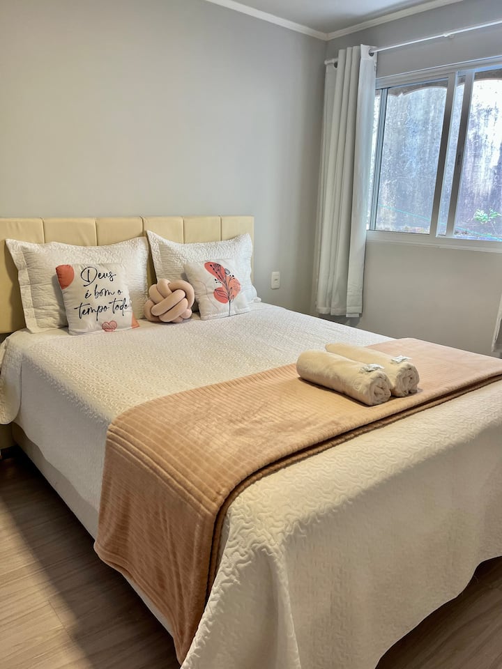 Charmoso Ap A 3 Min Da Rua Coberta - Gramado