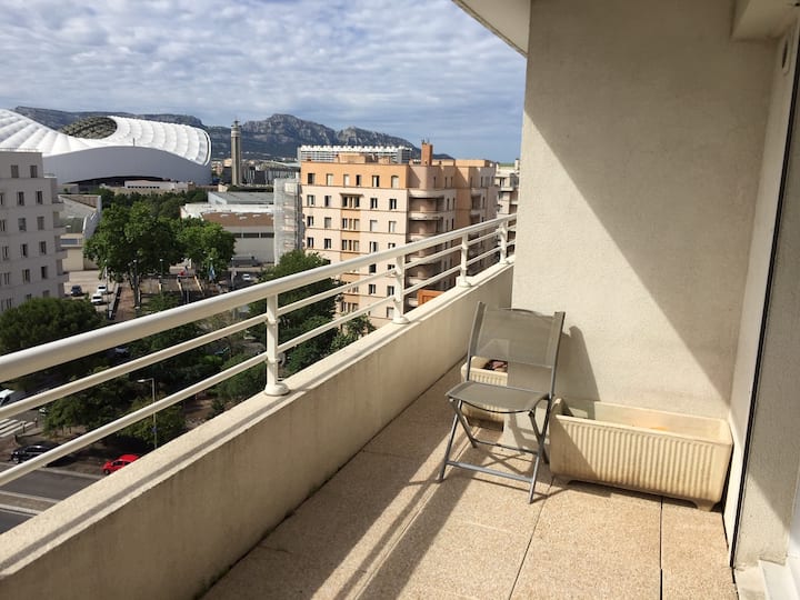 T1 Bis Dernier éTage Terrasse - Marseille