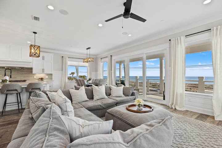 0ceanfront 7br/7ba Family Compound ~Private Pool - Panama City Beach, FL