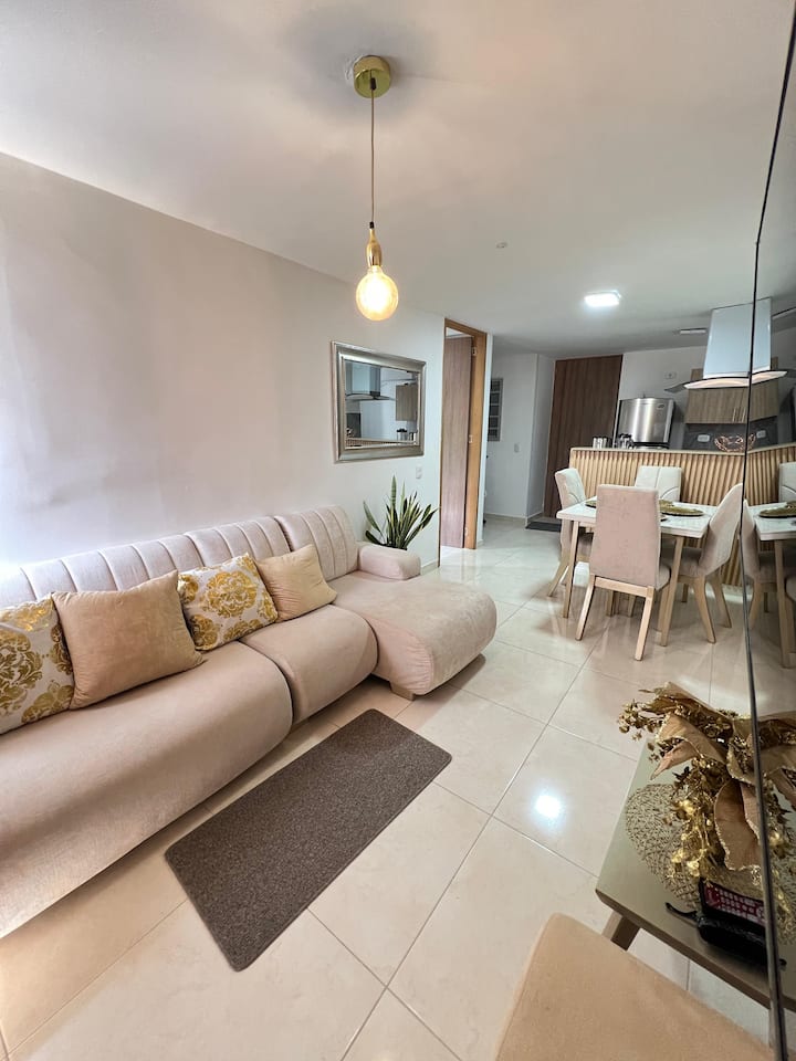Apartamento Con Estilo Y Confort, 2 Hab. Con Aire - Barranquilla