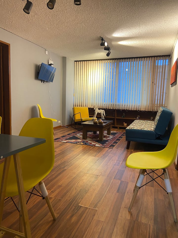 Apartamento Acogedor En El Corazón De Bogota. - Bogotá
