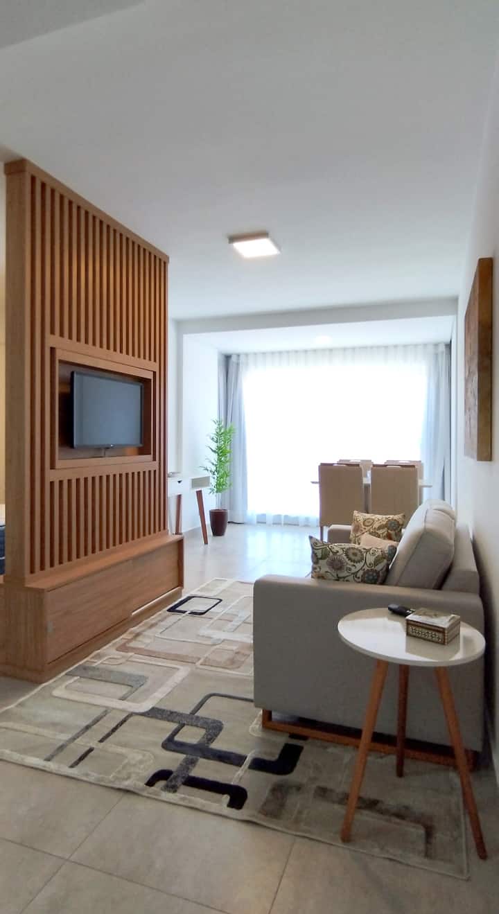Super Conforto A 700m Cambuí | Ac Quarto | Garagem - 캄피나스
