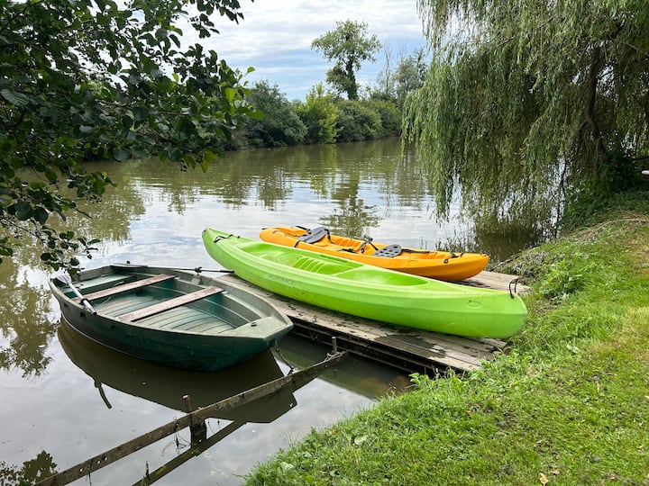 Maison Entre Rivière Et Foret - Pont-de-Vaux