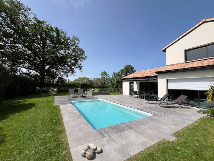 Studio Neuf Au Calme Avec Jardin Et Piscine En éTé - Arc en Ciel - Couëron