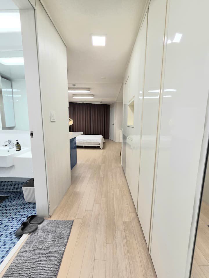 B90#해운대해변 1분#24시간짐보관#시티뷰#무료주차,헬스장 - Corée du Sud