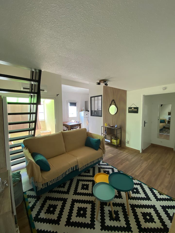 Appartement Cosy à 5mn Plage/cer/arena - Carnon