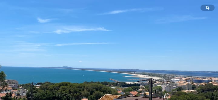 Vue Mer Au Cœur De La Corniche - Frontignan