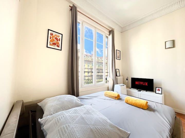 Appartement Lumineux Climatisé Hyper Centre - Nice