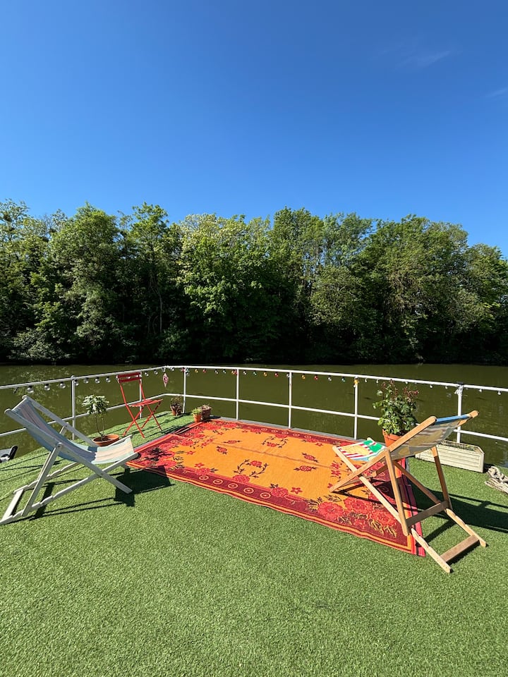 Péniche Maison Sur Eau - Paris - Lieusaint