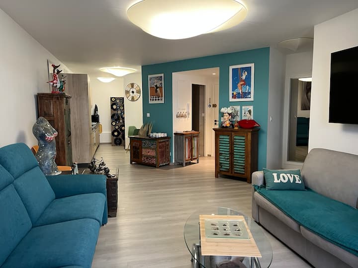 T2! 3 Ou 4 Couchages Centre Ville Neuf, Garage! - Sanary-sur-Mer