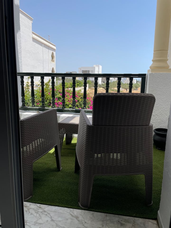 Appartement S+1 Près De La Plage - Hammamet