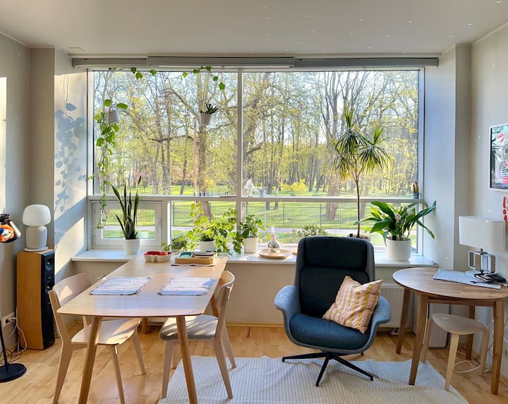 Cozy Loft With Perfect Location And Park View - Tallinn