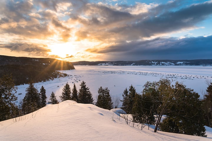 Maison Sur Le Fjord - Ski & Ice Fishing - Québec