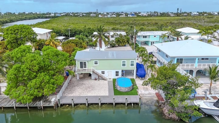 Private Keys Home With Boat Ramp + Beach! - Bahamas