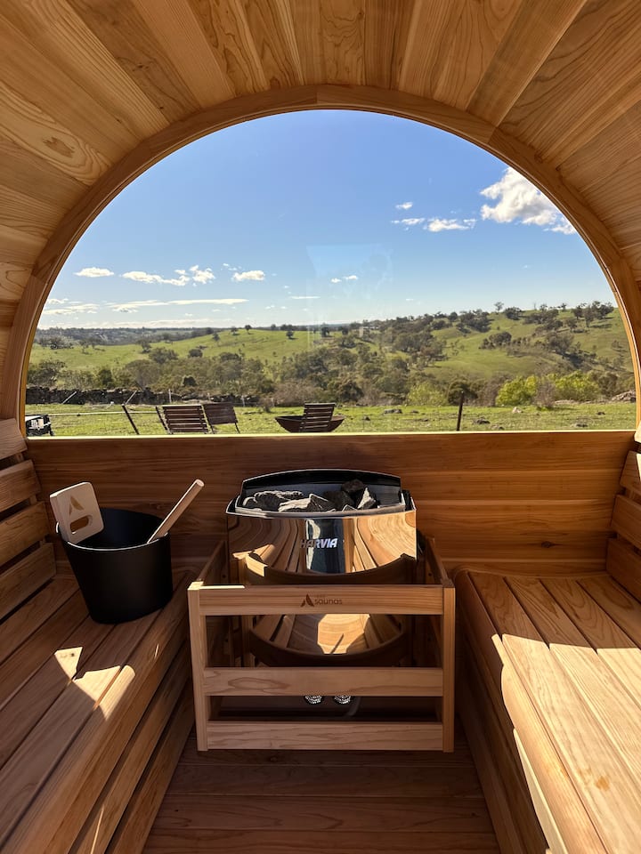 Rustic Country Retreat • Sauna & Outdoor Bath - Australia