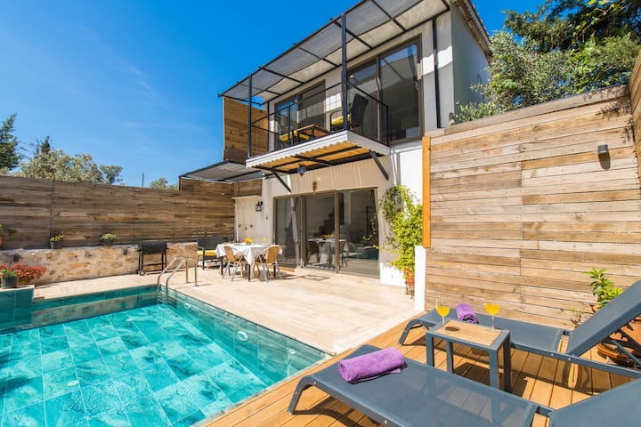 Doğa Manzaralı Lüks Villa - Kalkan