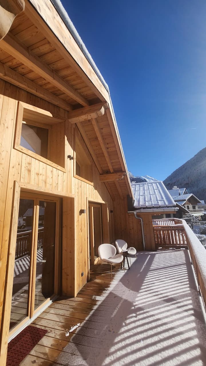 200 M Des Télécabines, Cheminée & Cosy - Champagny-en-Vanoise