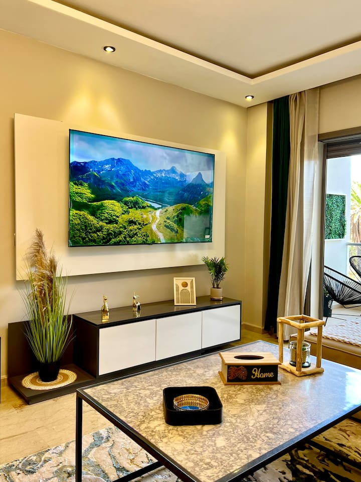 #2 Nature Green - Centre Parc Avec Vue Sur Palmier - Mohammédia