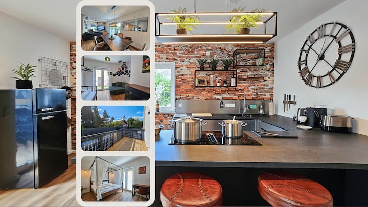 Better I Industrial Apartment I Home Theater - Altusried