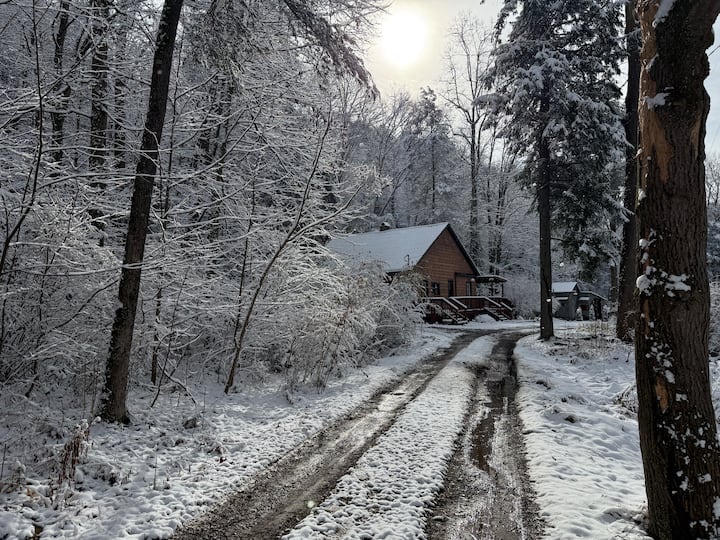 Cozy *Christmas* Cabin @ Laurel Creek - Nrg - West Virginia