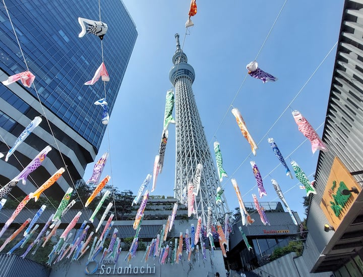 スカイツリー押上駅徒歩5分/コンビニ1分/築浅マンション/成田・羽田空港直通/max5名 - Asakusa