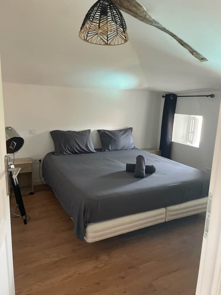 T2 Cosy Hypercentre L’isle Sur Tarn, Lit 180 Cm - Rabastens