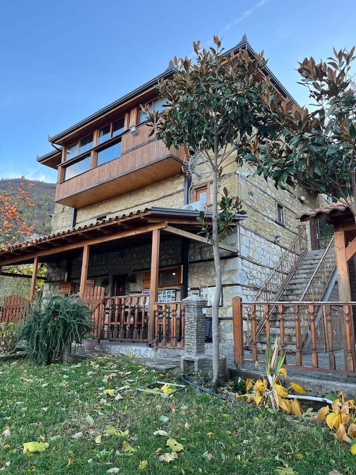 Hostoric Stone Tower Escape In Nature. - Albania