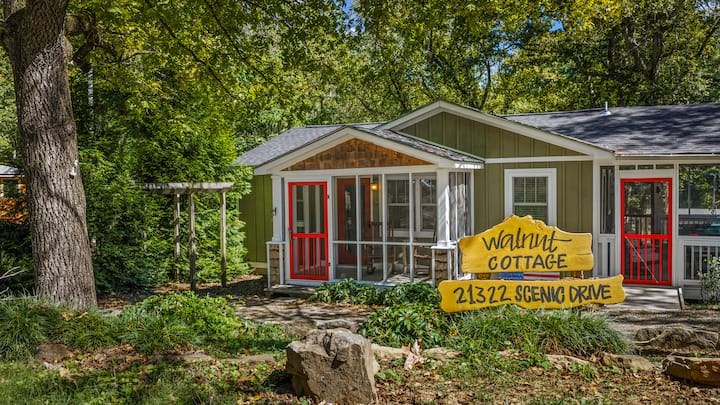 Walnut Cottage-block From Downtown & Brow Park - Mentone, AL