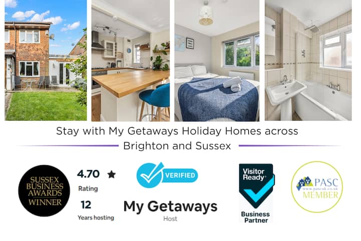 Secret Garden House Free Parking | By My Getaways - イギリス ホーシャム