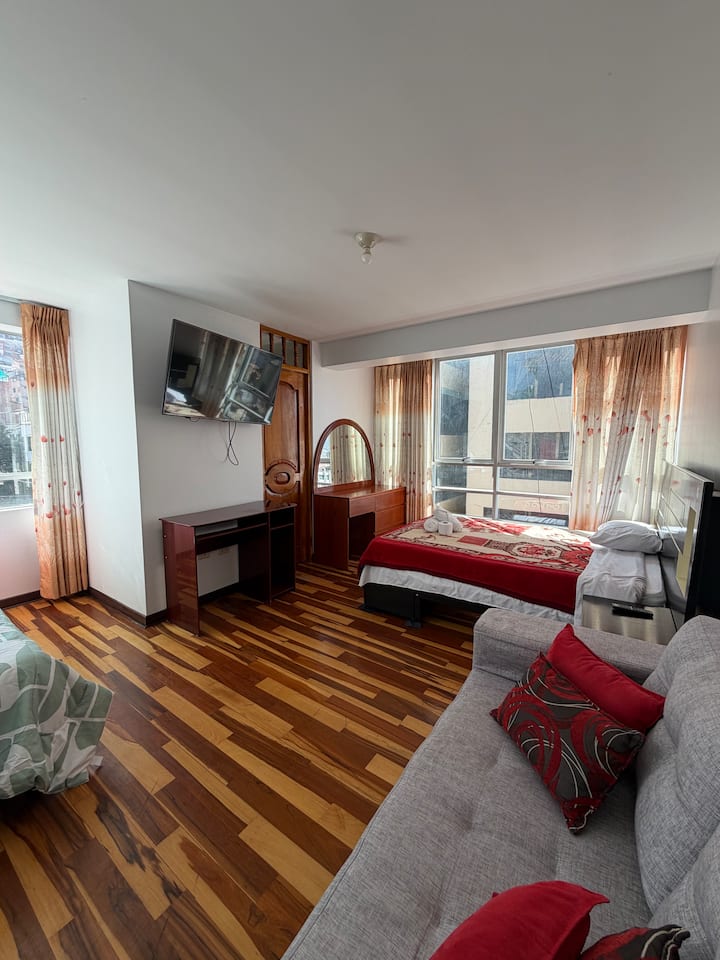 Hermoso Mini Apartamento Con Acceso A Terraza - Cusco