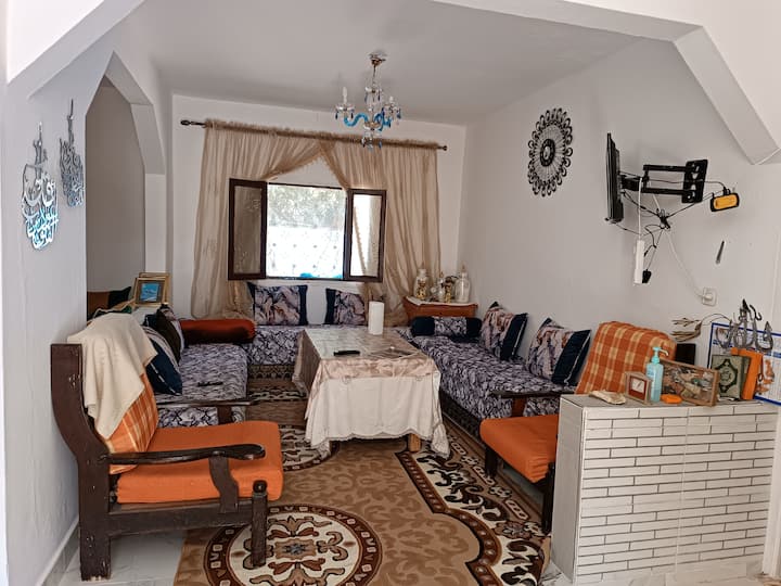Charmante Maison De Plage à Louer à Briech - Asilah