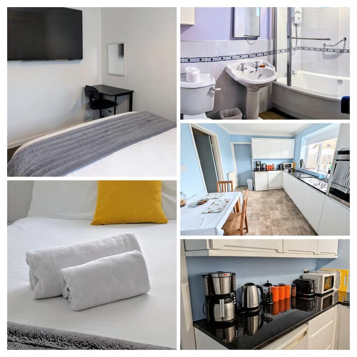 Quiet Ground Floor Private Unit+tv+kitchen+parking - Yorkshire