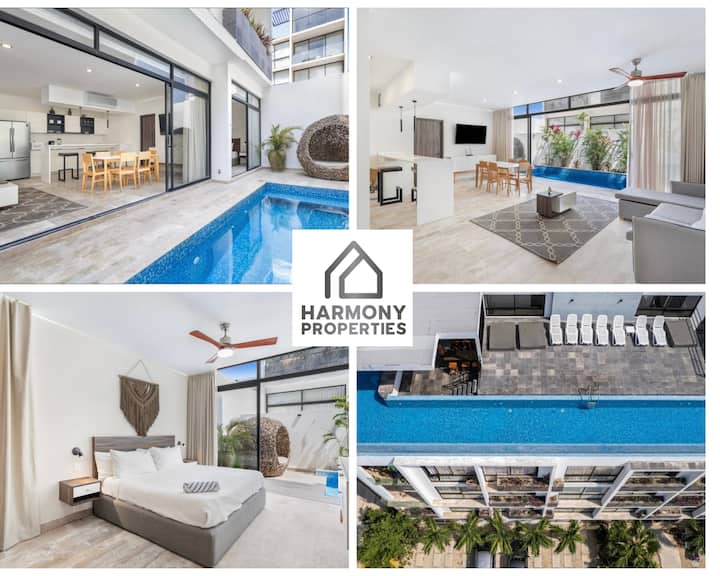 Mya: Private Pool + Villa For Friends In Zama - Mexico