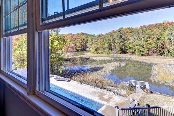 𓂃Tidal Creek Retreat: Near Cnu, Jlab And Busch𓂃 - Newport News, VA