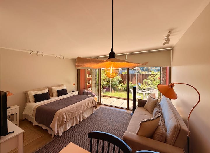 Apartamento En Pucón Con Patio Exterior Privado - Pucon