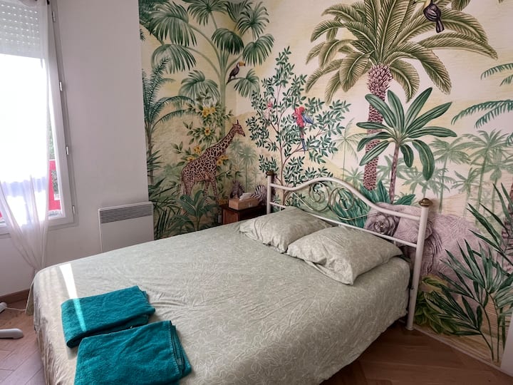 Chambre 2 Lits - Marcheprime