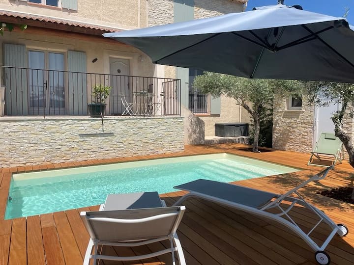 Jolie Villa Provençale 130m2 4 Ch, Piscine, Clim - Manosque