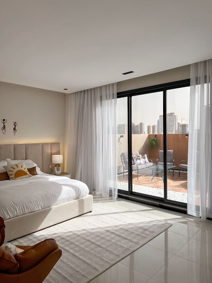 Riyadh Sky View | Private Terrace | Smart Entry - Riyadh