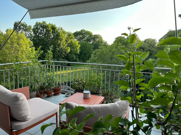 Zentral & Grünes Ruhe-paradies - München