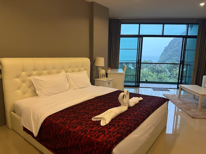Private Room,seaview+balcony+10 Min To Aonang - Ao Nang
