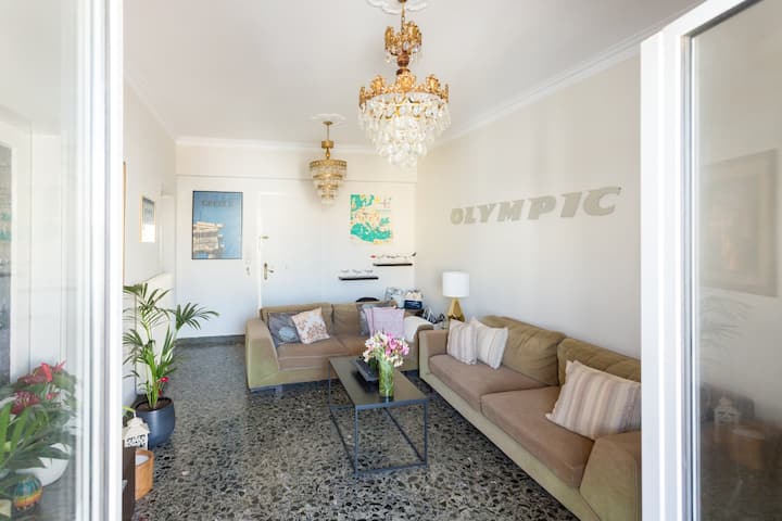 Olympic Beach House - Nea Chora Beach With Parking - Creta