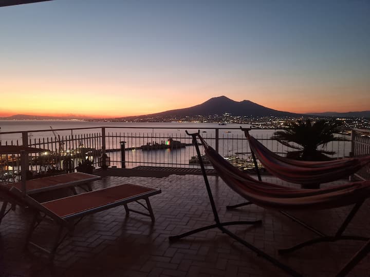 Terrazza Tra Sorrento,napoli,positano,pompei,capri - Castellammare di Stabia