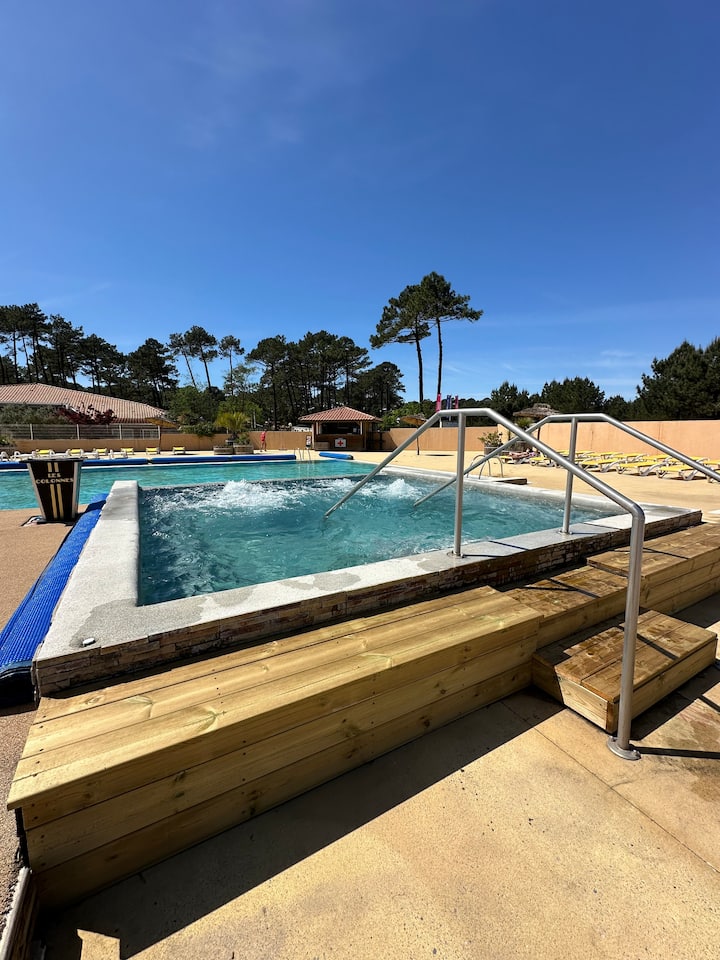 Bungalow 6/8 Pers Au Bord De L’océan - Seignosse