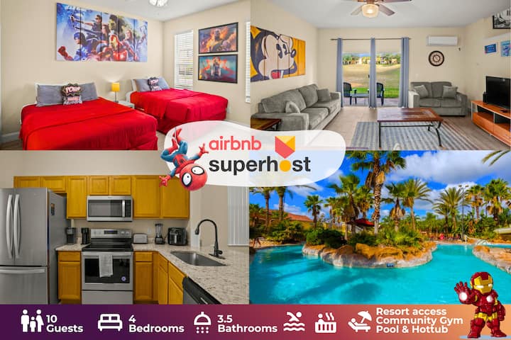 Resort Style Family Friendly 4bd - Florida