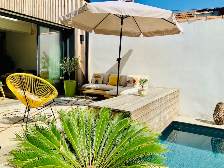 Maison Avec Piscine 8 Personnes - La Rochelle