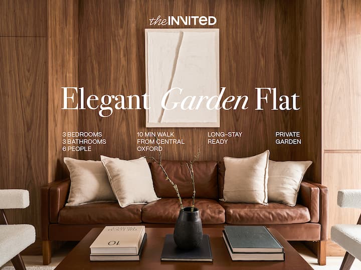 Elegant 3br Home • Central • Private Garden - Oxford