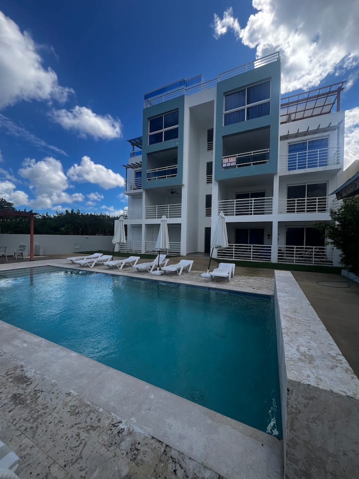 Moderno Apartamento Con Piscina Y Terrazapuntacana - Punta Cana